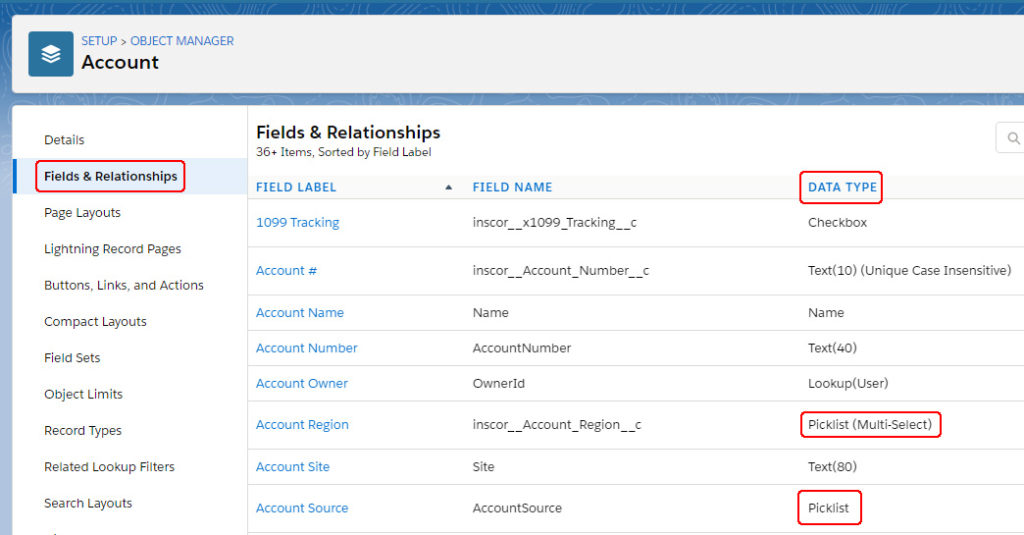 Adding Additional Options To Picklists Avsight Support
