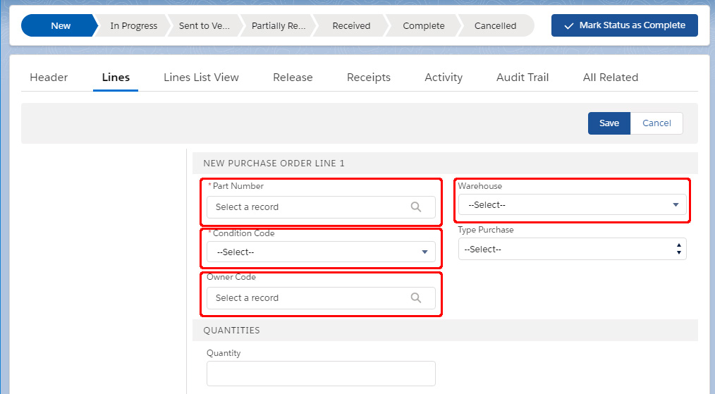 Creating and Receiving Lots and Consignments – AvSight Support