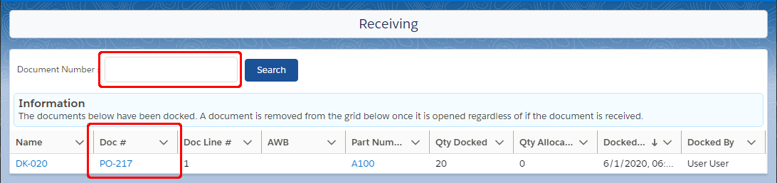 Receiving – AvSight Support